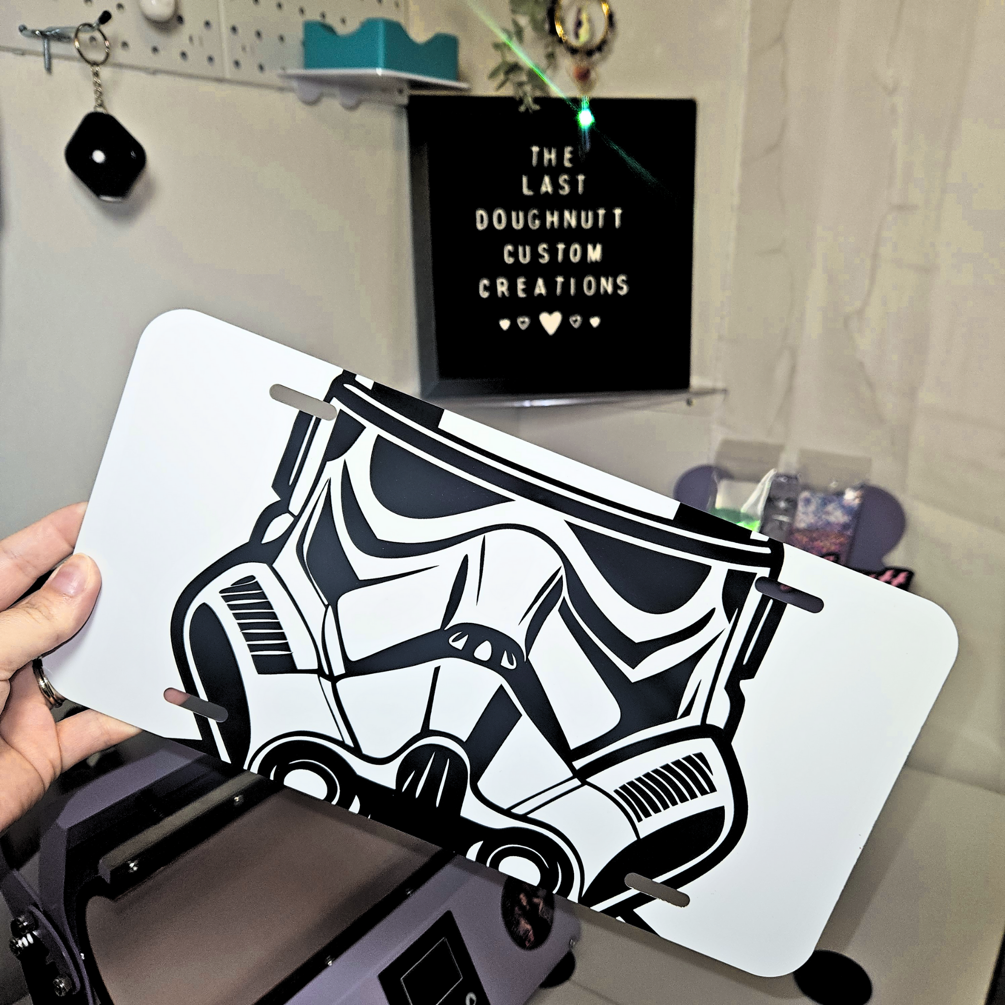 License/Vanity Plates – The Last Doughnutt Custom Creations